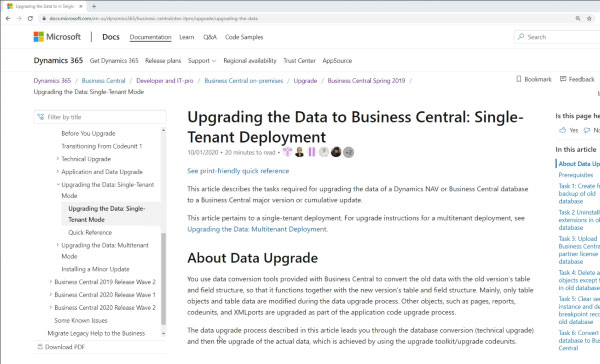 10 Easy Steps to Upgrade Dynamics NAV to Business Central 10 Easy Steps to Upgrade Dynamics NAV to Business Central