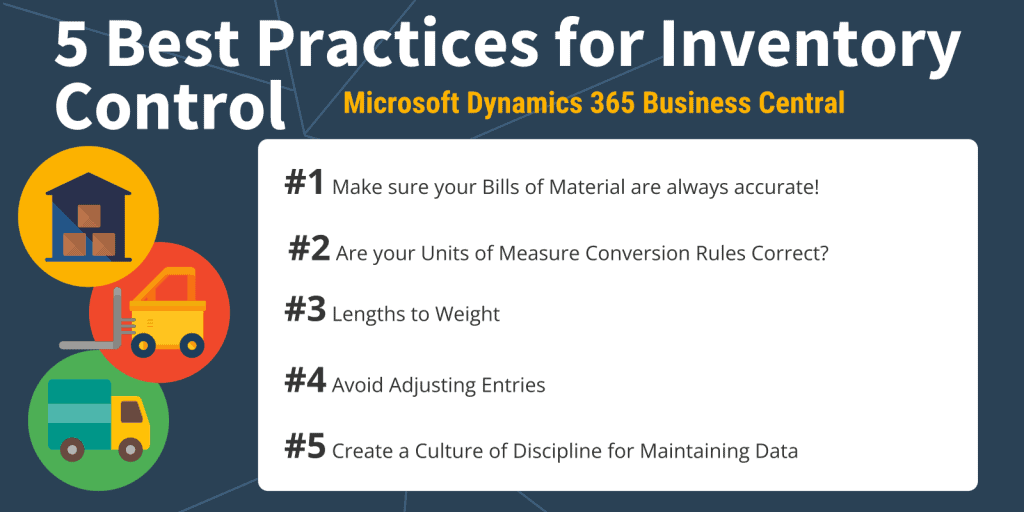 5 Best Practices For Inventory Control In Business Central
