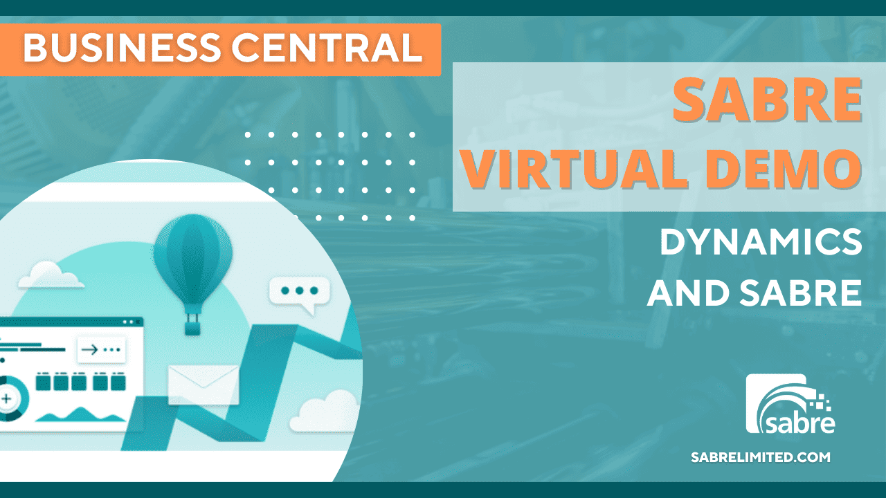 Business Central Virtual Demo - Dynamics and Sabre | Sabre Limited